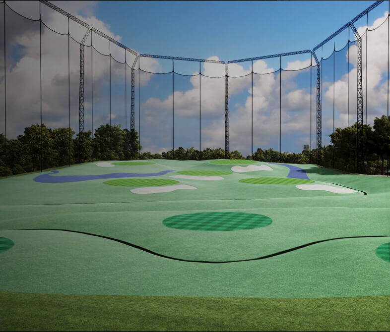 Trackman Golf Driving Range Technology